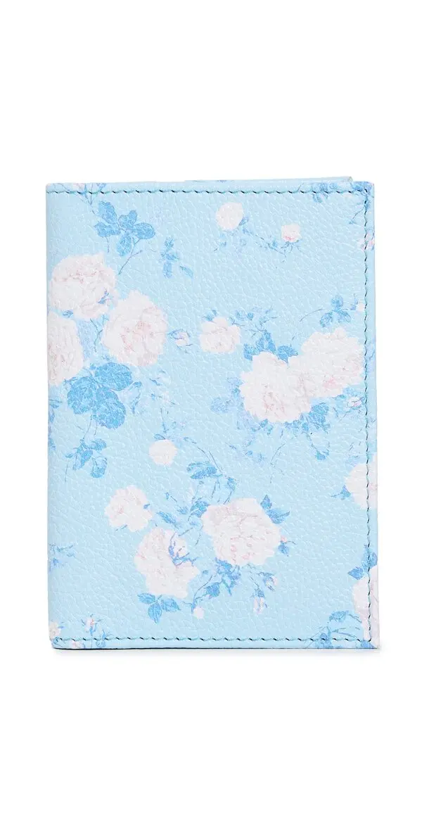 LoveShackFancy Passport Case - Whisper Blue