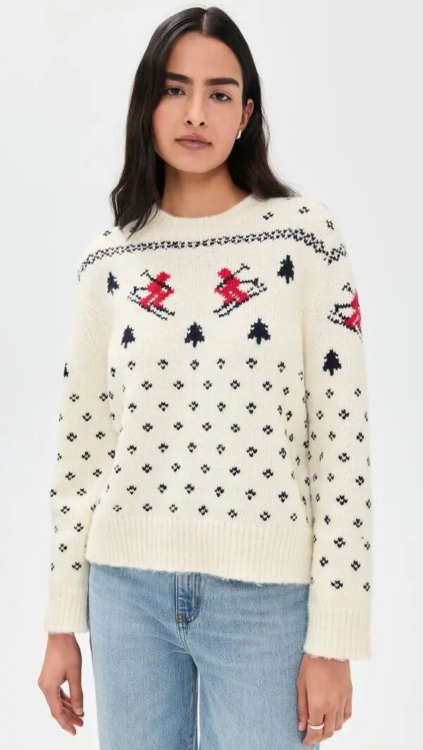 LE JEAN Ski Crewneck Sweater