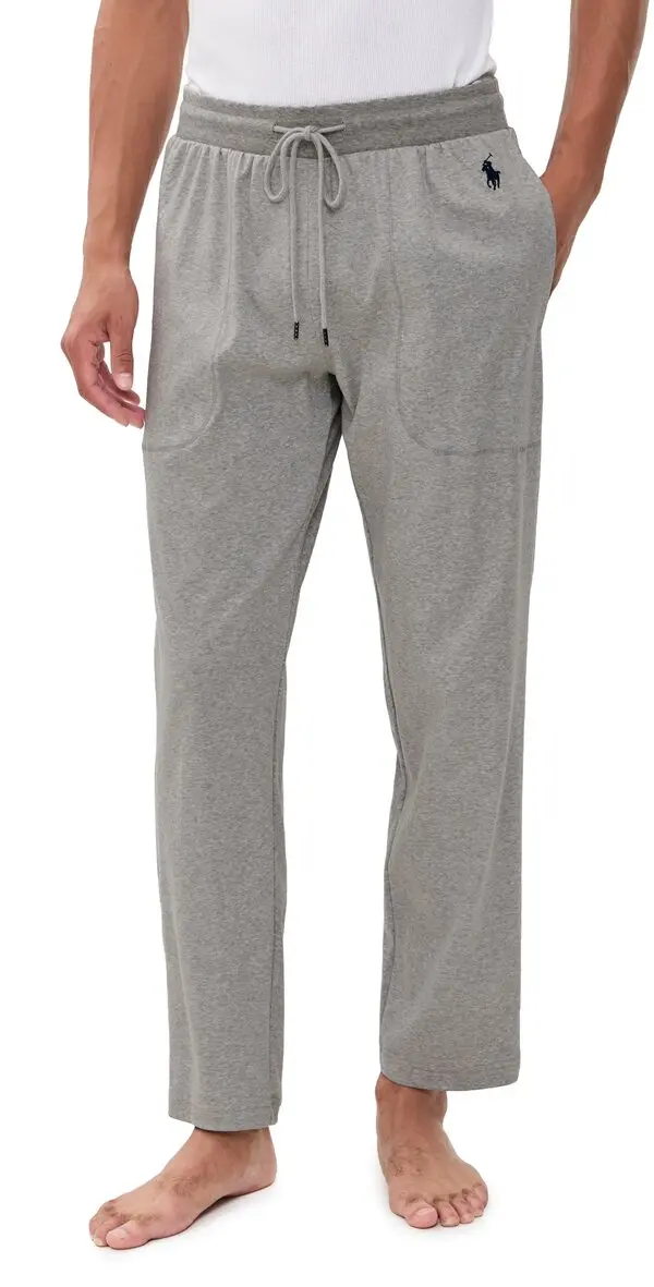 Polo Ralph Lauren Mercerized Cotton Pajama Pants - Andover Heather