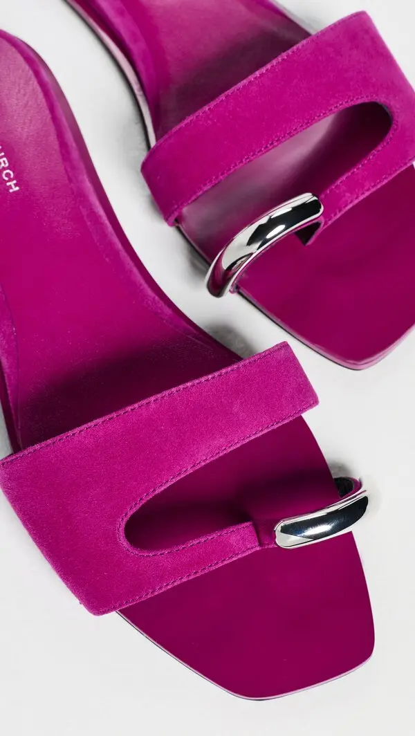 Tory Burch Pierced Slides