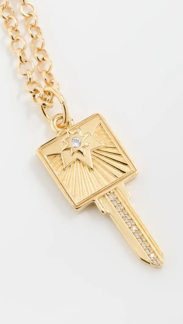 HART Compass Key Pendant Necklace