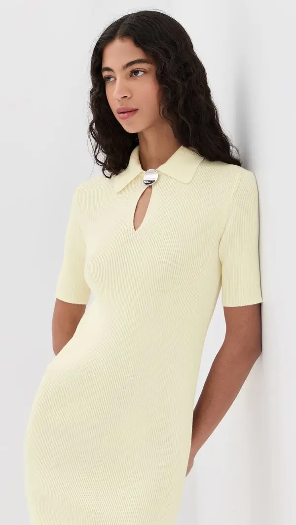 JIL SANDER Polo Midi Dress