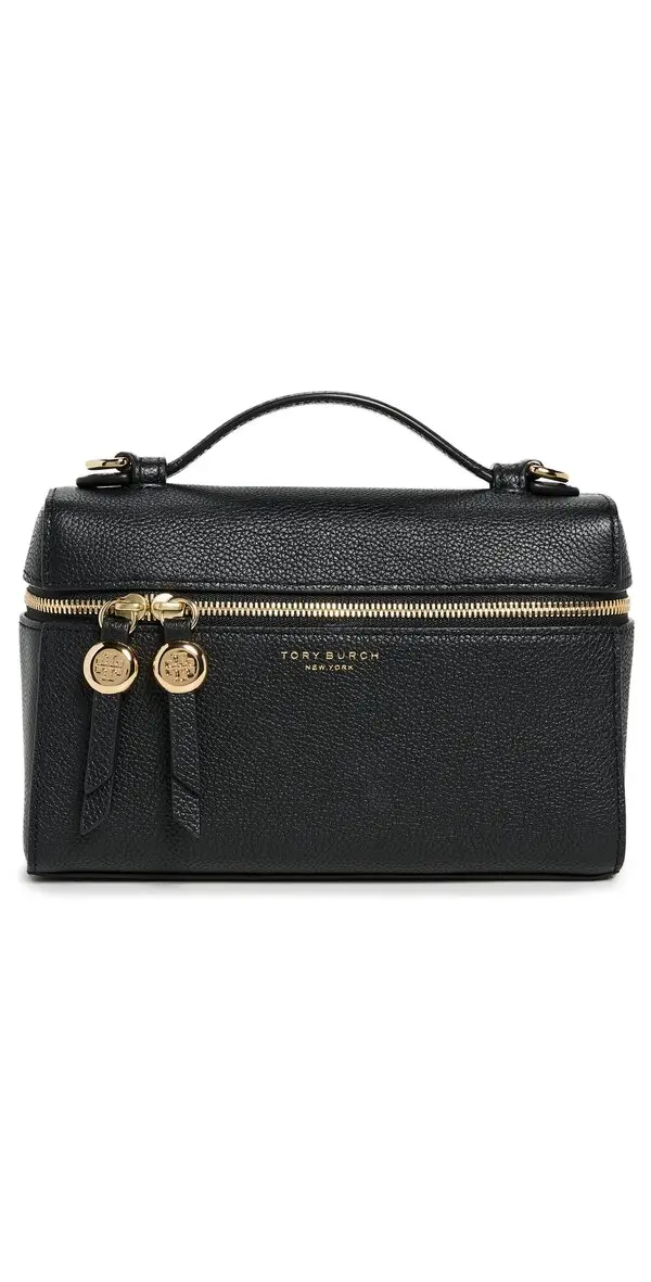 Tory Burch Romy Slim Top Handle Bag - Black