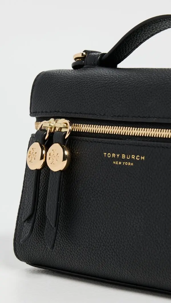 Tory Burch Romy Slim Top Handle Bag - Black