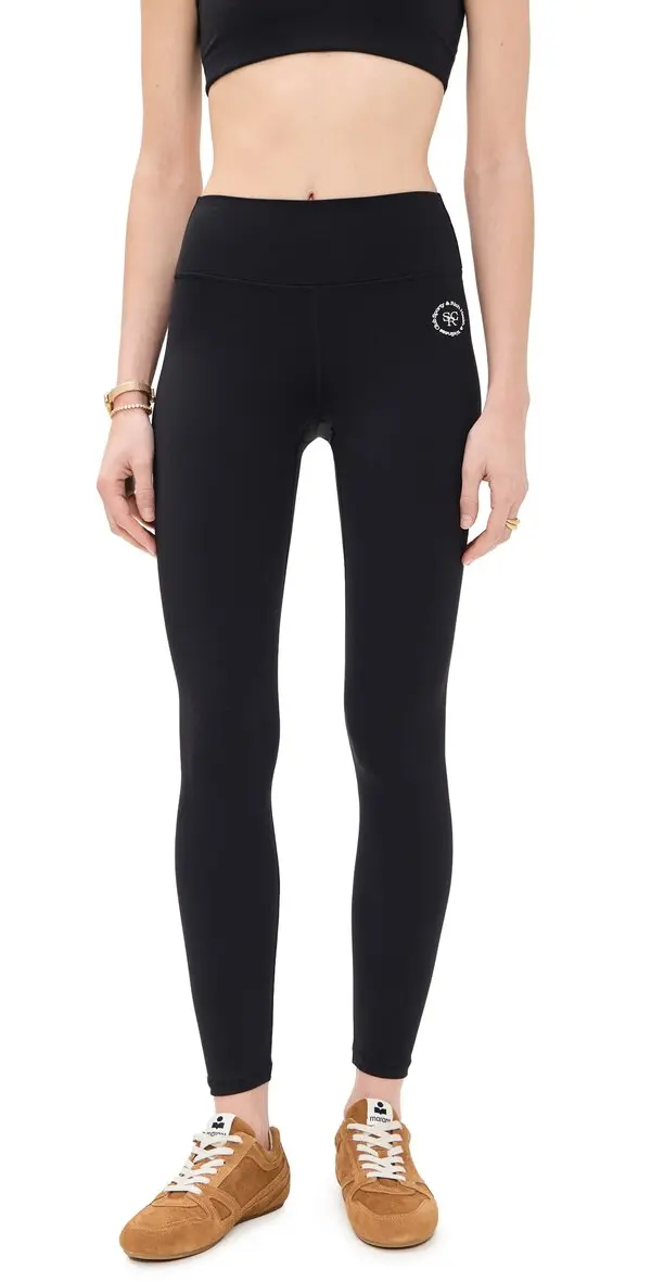 SPORTY & RICH Srhwc 7/8 Leggings - Black