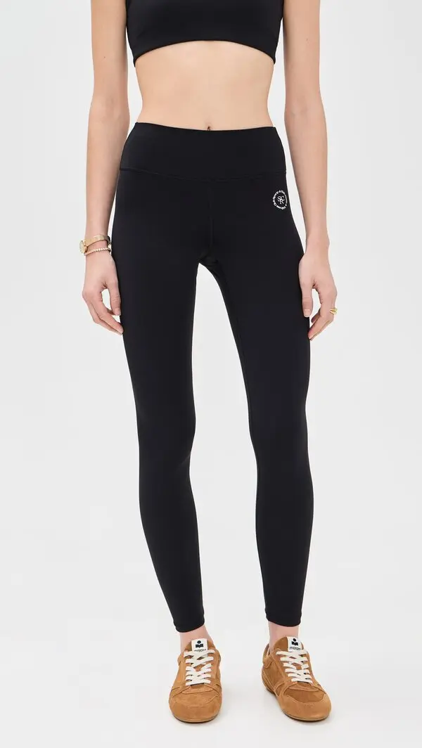 SPORTY & RICH Srhwc 7/8 Leggings - Black