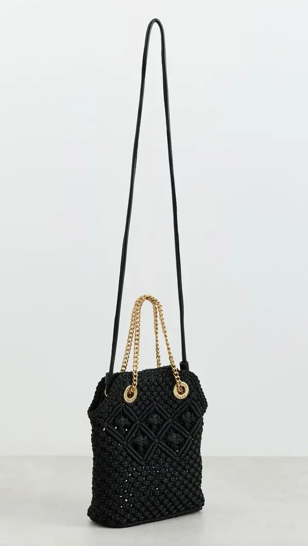 Veronica Beard Macrame Slouch Bag