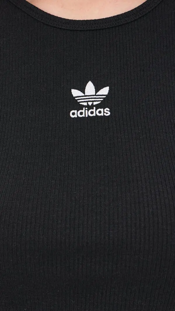Adidas Essentials Ribbed Tank - Black