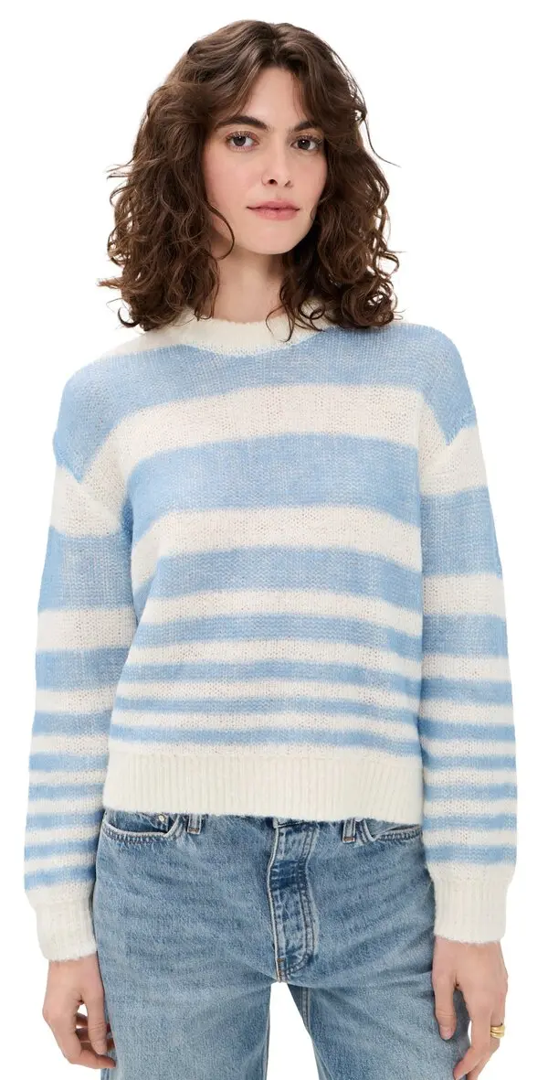 PISTOLA Striped Knit Sweater