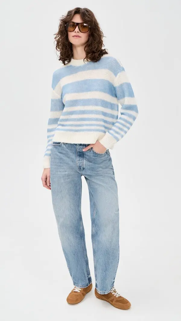 PISTOLA Striped Knit Sweater