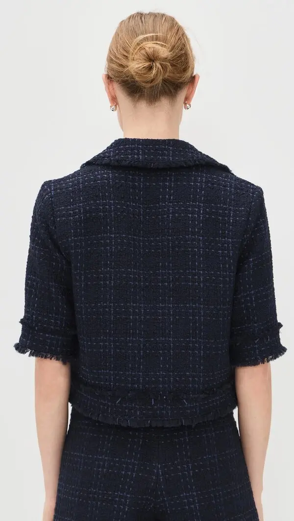 Veronica Beard Babbs Tweed Top