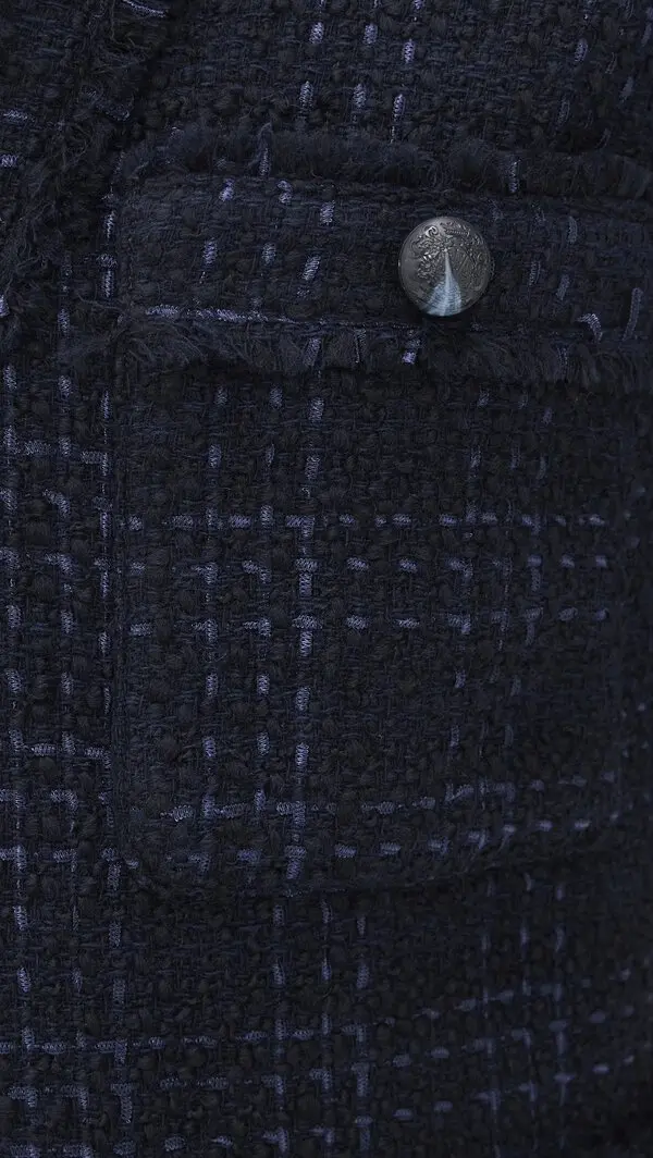 Veronica Beard Babbs Tweed Top