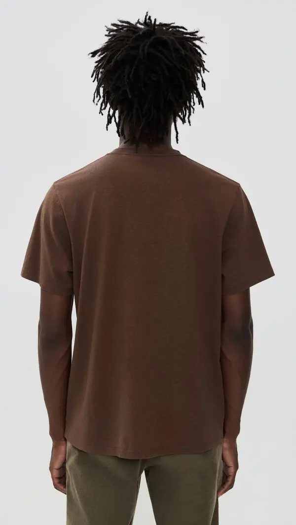 MCTAVISH Hemp Tee - Brown