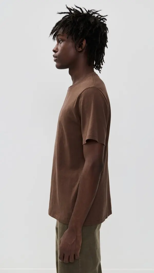 MCTAVISH Hemp Tee - Brown