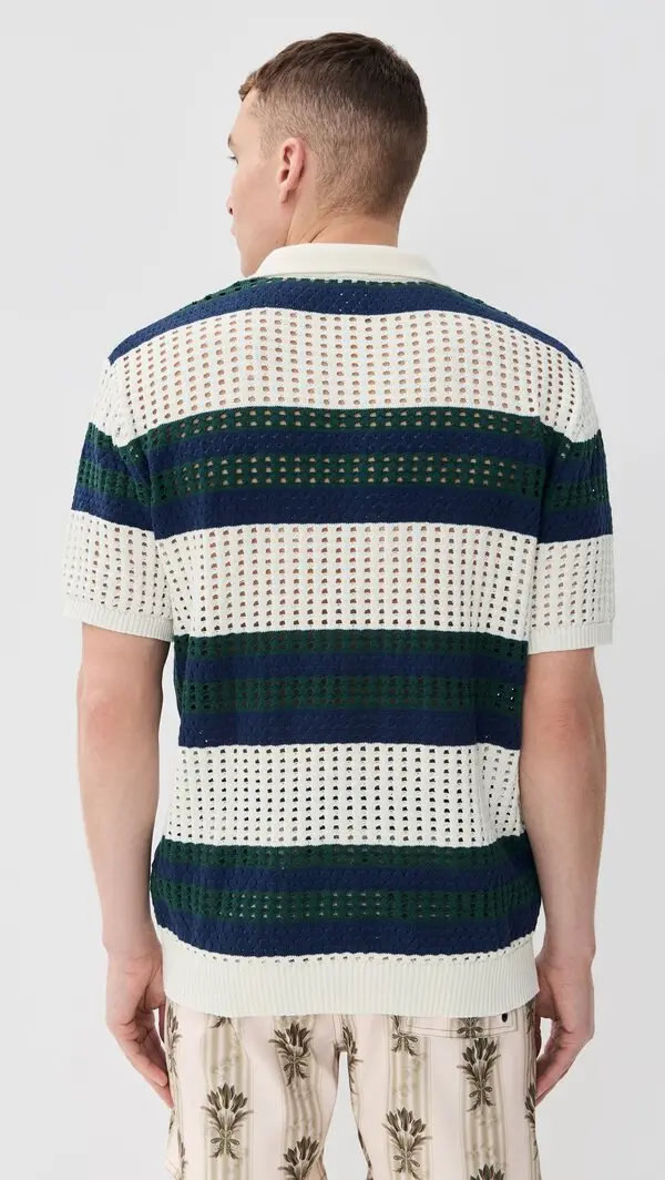 Agua Bendita Jared Crochet Shirt