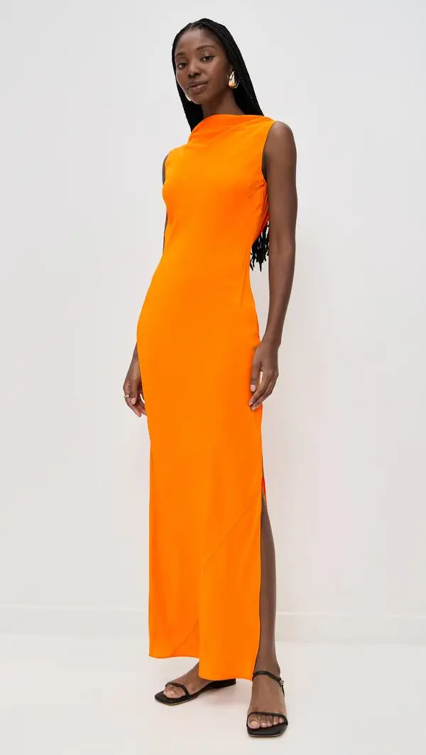 SIR. Isla Cowl Back Gown