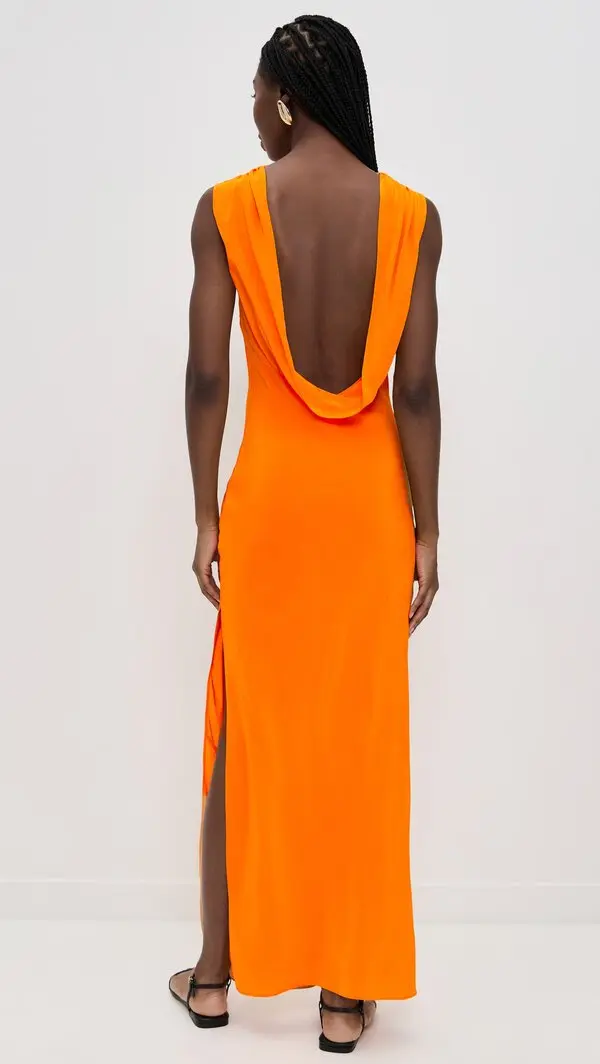 SIR. Isla Cowl Back Gown