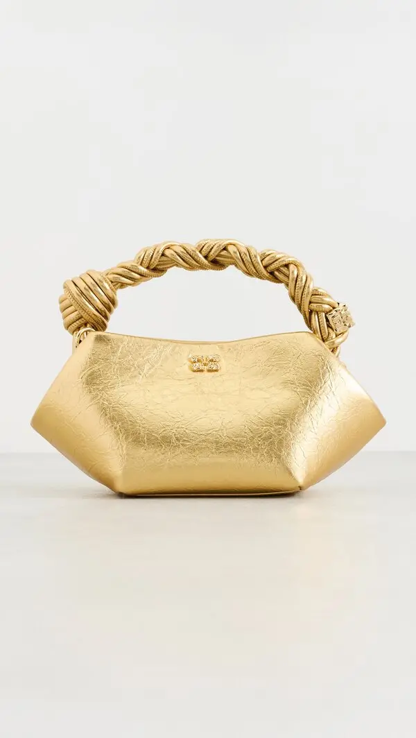 GANNI Metallic Mini Bou Bag