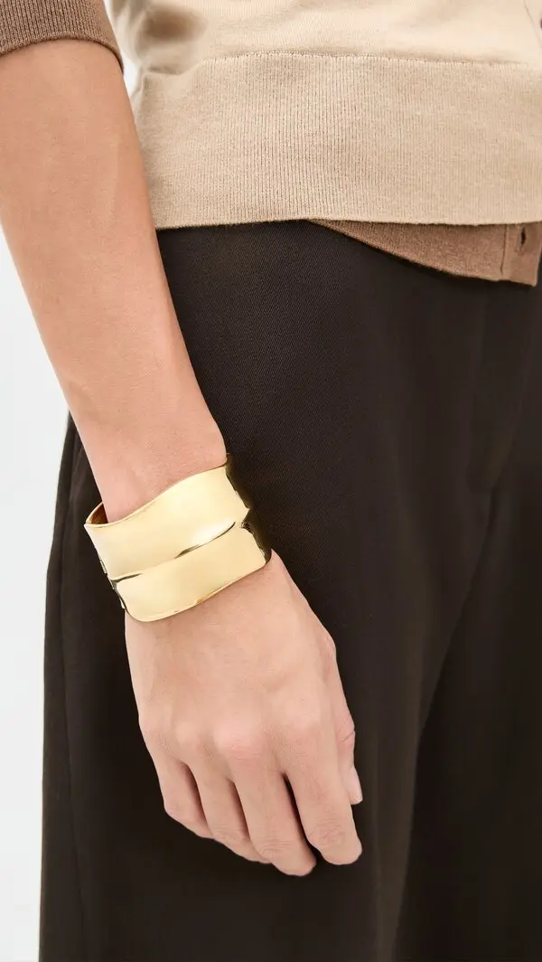 KENNETH JAY LANE Hinged Cuff Bracelet