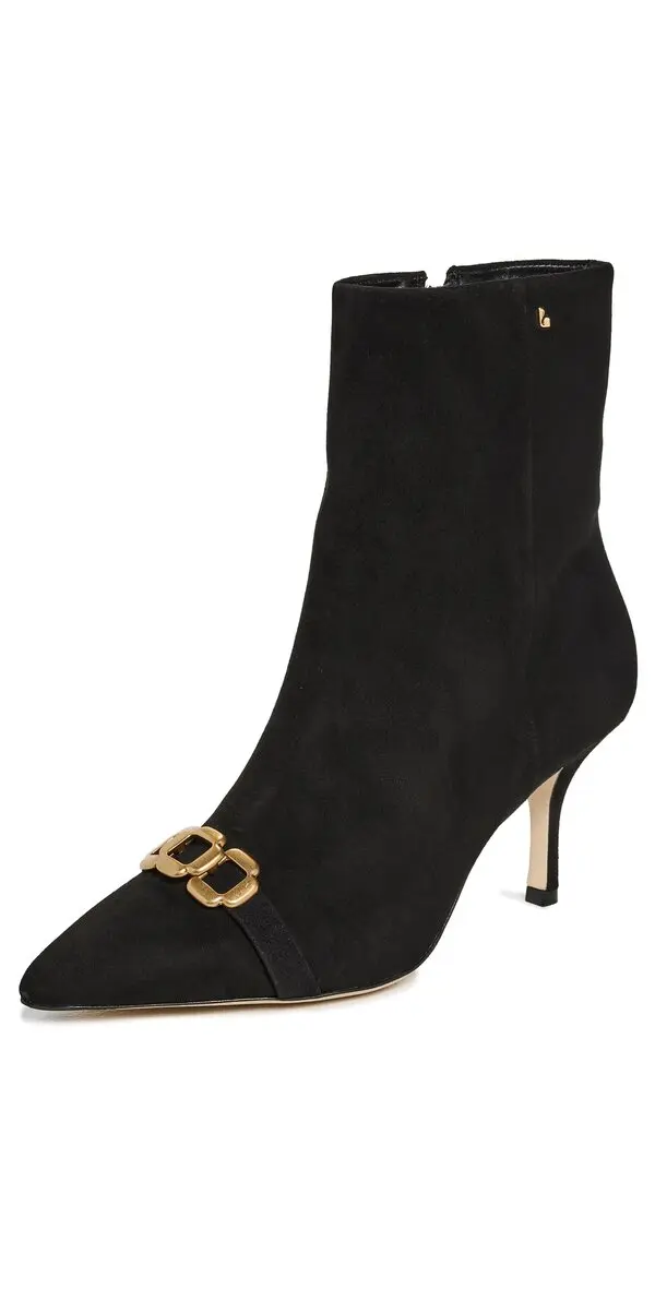 Larroude Mini Kate Ankle Boots - Black