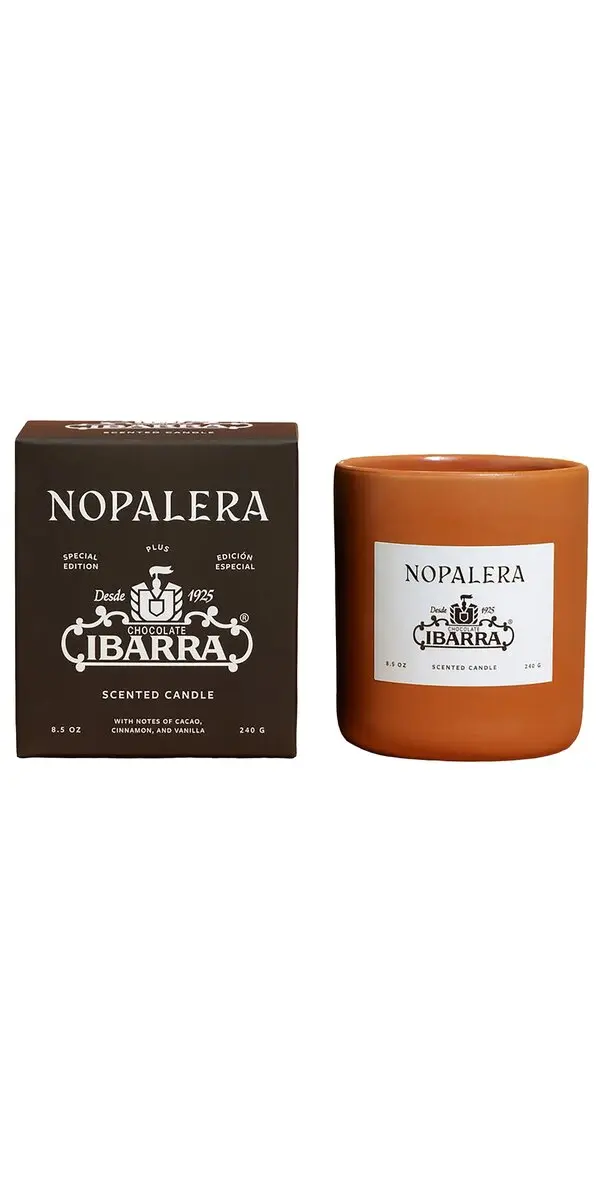 NOPALERA Chocolate Ibarra Candle 8.5 Oz/250 - No Color