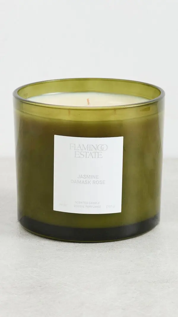 FLAMINGO ESTATE Blooming Jasmine And Rose Xl Candle