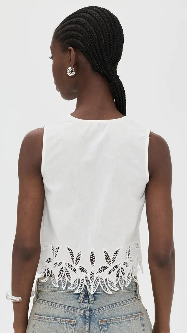 Rails Oregon Lace Trim Top