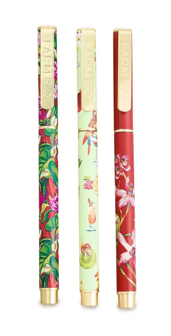 Farm Rio Tropical Garden Pen Set - Multi
