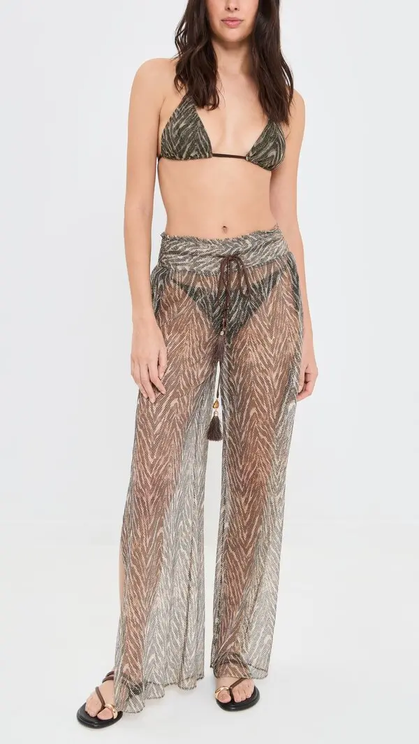 Ramy Brook Priya Animal Print Pant