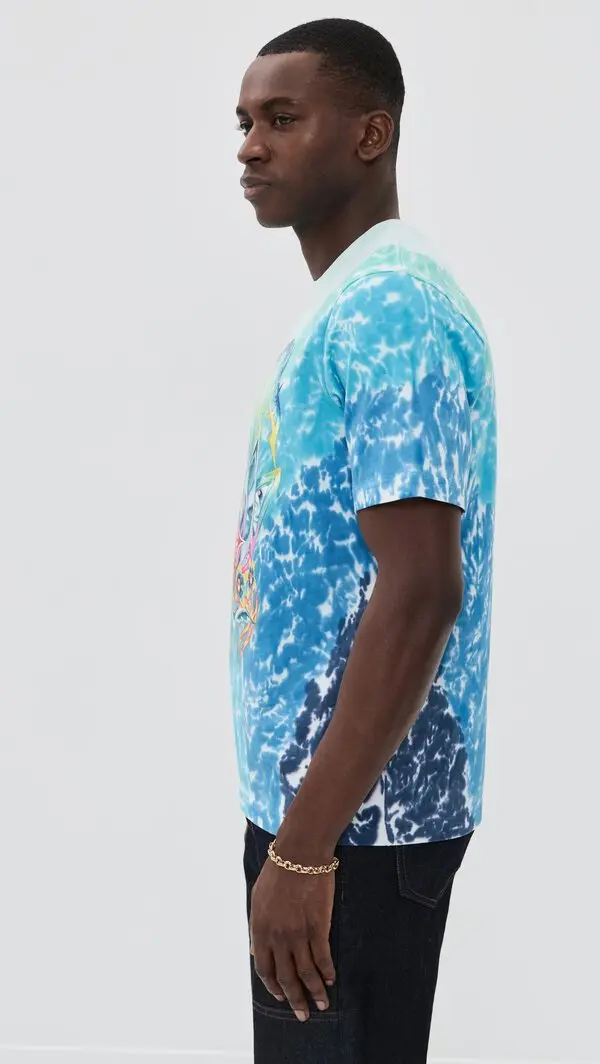 Casablanca Surf Lotus Tie Dye Tee