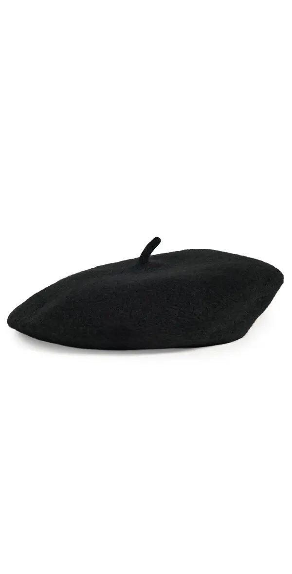 Hat Attack Classic Beret - Black