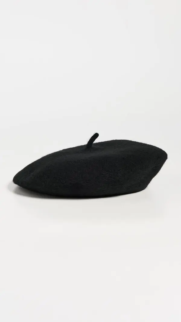 Hat Attack Classic Beret - Black