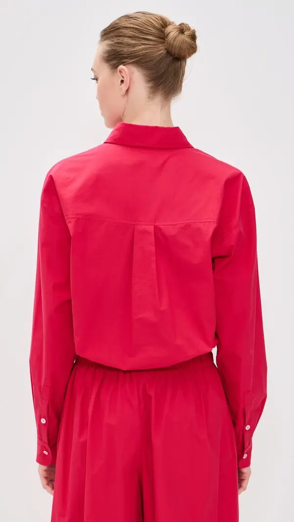 LE BOP Wylie Button-down - Red