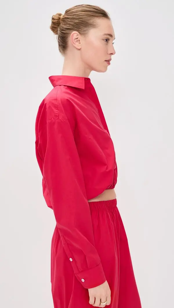 LE BOP Wylie Button-down - Red