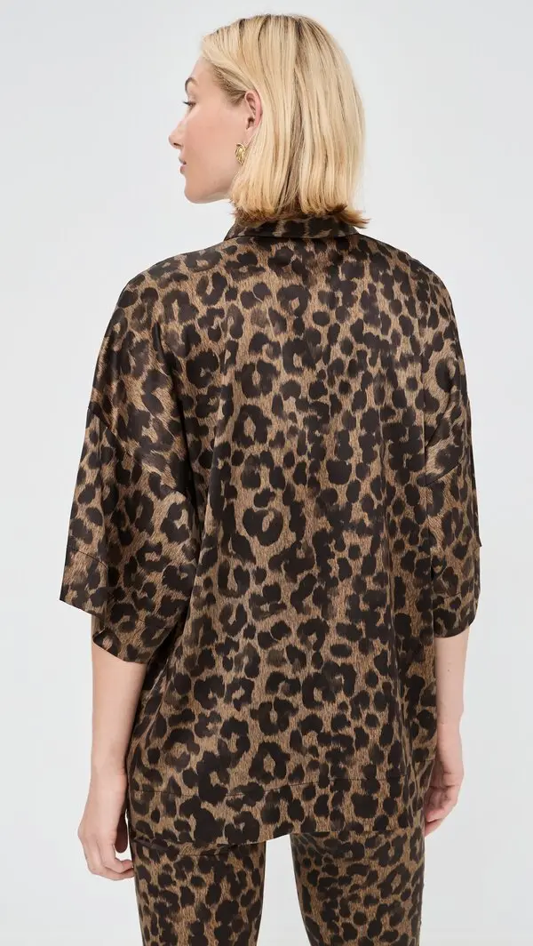Françoise Zaoua Leopard Print Shirt - Leo Leopard