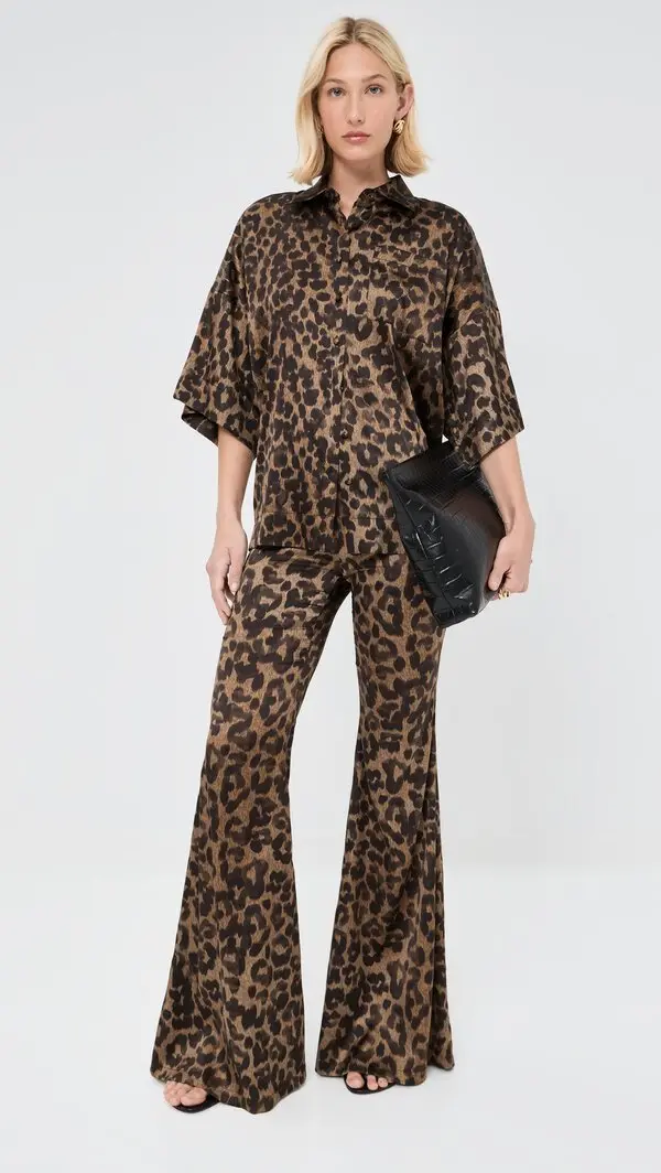 Françoise Zaoua Leopard Print Shirt - Leo Leopard