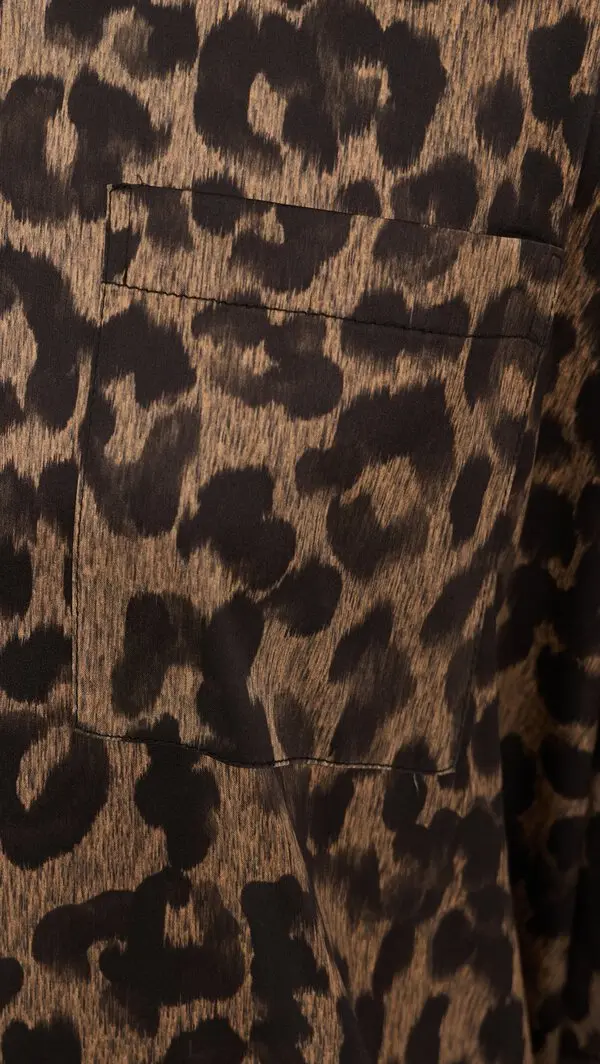 Françoise Zaoua Leopard Print Shirt - Leo Leopard