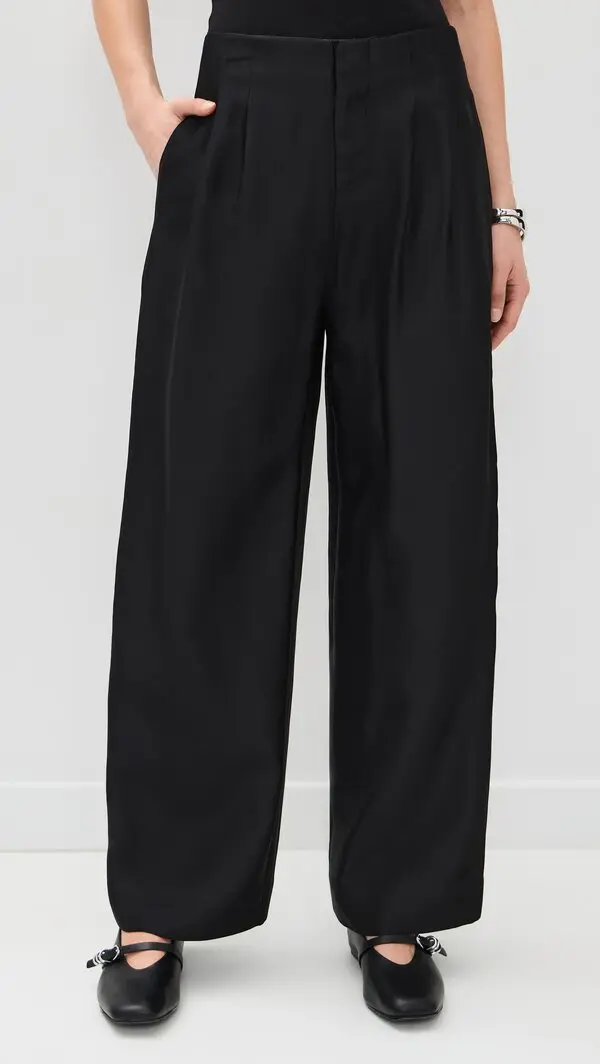 Staud Pierre Pants - Black