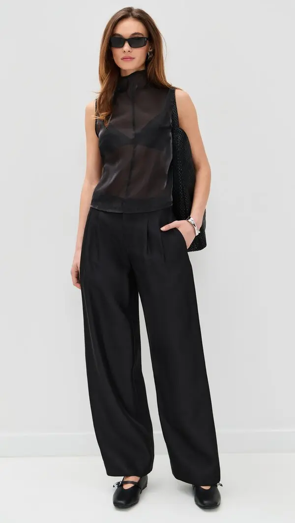 Staud Pierre Pants - Black