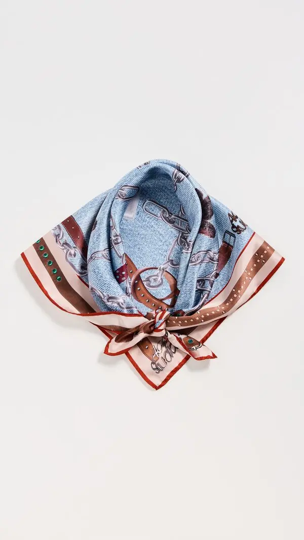 Acne Studios Vasco Teddy Silk Scarf