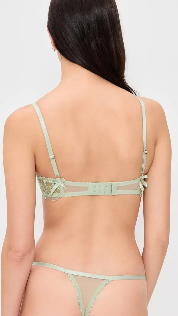 KAT THE LABEL Sofia Underwire Bra - Pistachio
