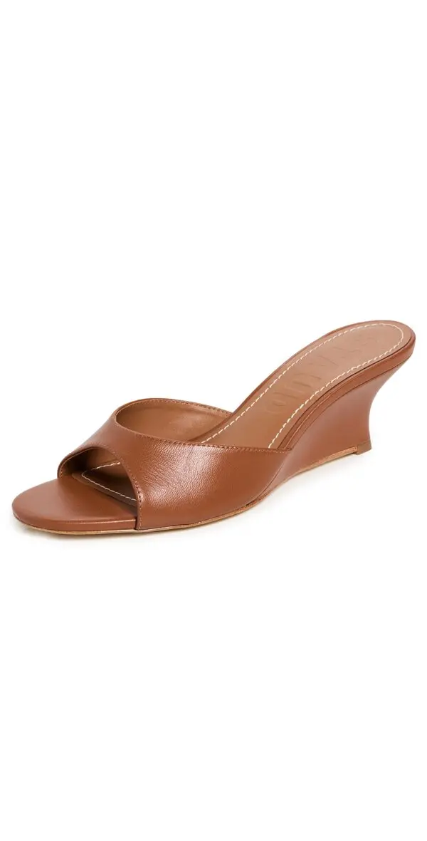 Staud Brigitte Wedges - Tabac