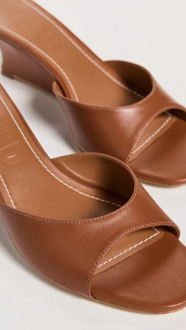 Staud Brigitte Wedges - Tabac