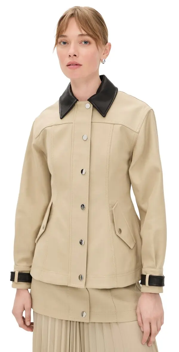 Veronica Beard Talla Jacket - Sand