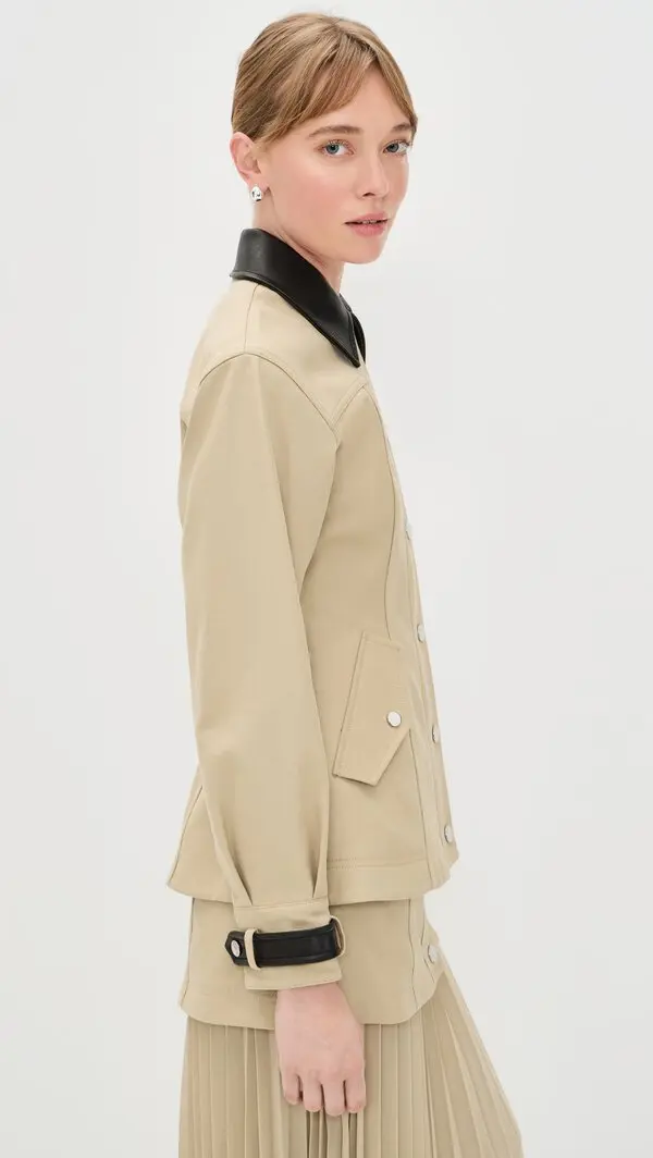 Veronica Beard Talla Jacket - Sand