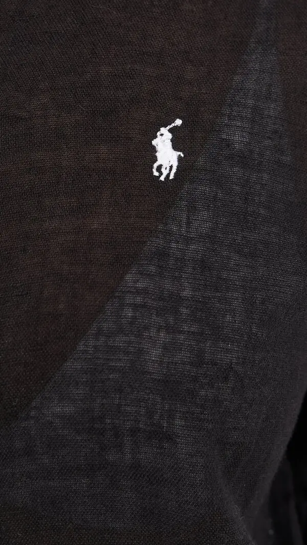 Polo Ralph Lauren Boyfriend Shirt - Black