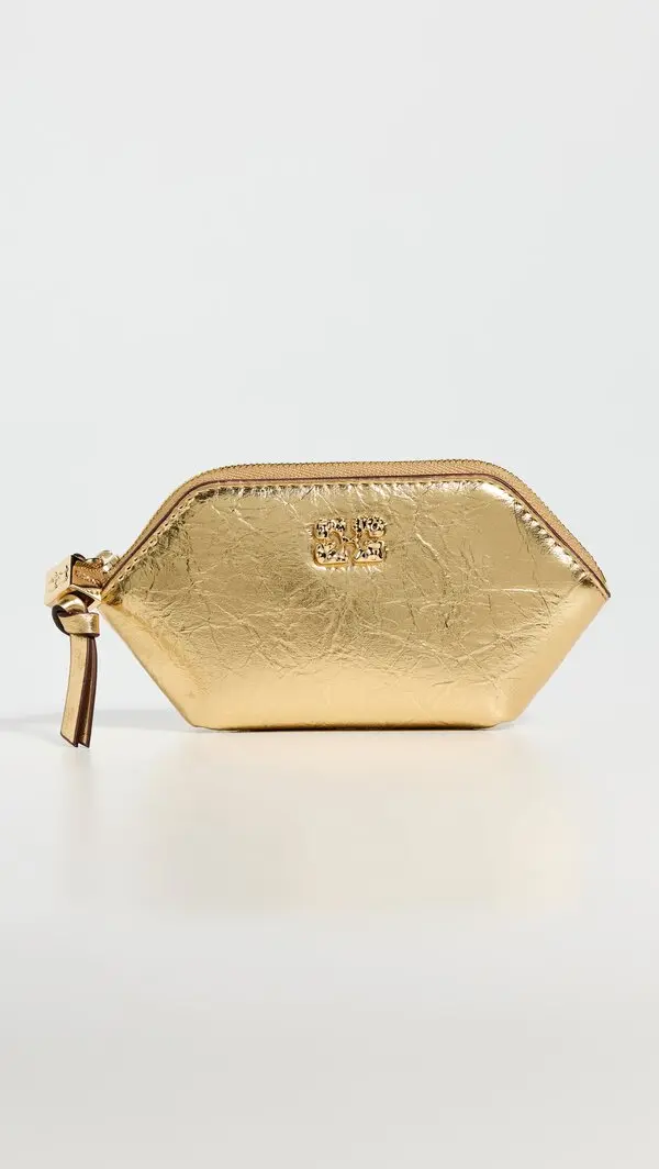 GANNI Bou Crushed Coin Purse