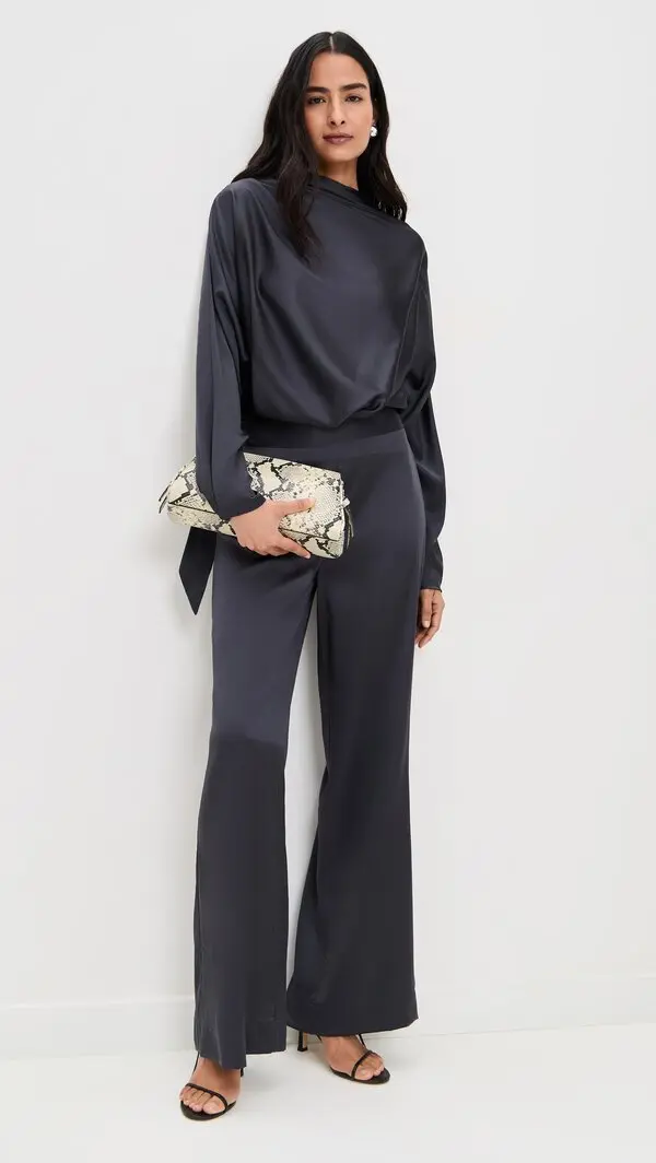 Staud Stroll Silk Pants
