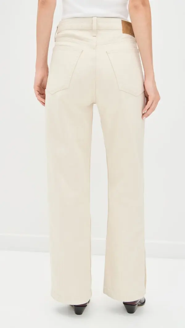 Rag & Bone Logan Spliced Wide Leg Jeans
