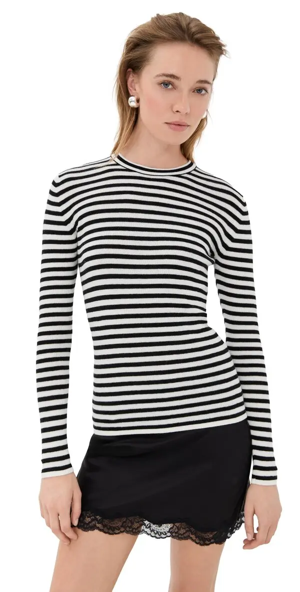 LISA YANG Vivian Stripe Top